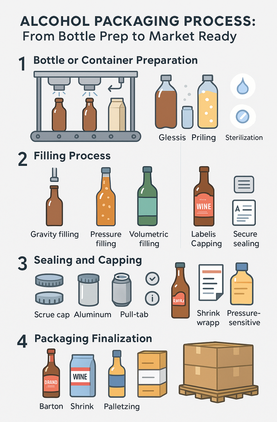 Alcohol Packaging and Filling Guide