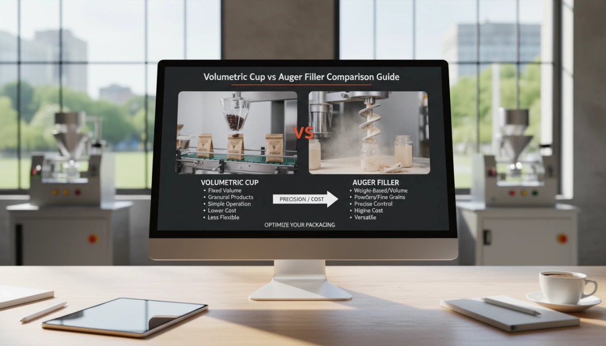 Volumetric Cup vs Auger Filler Precision Battle