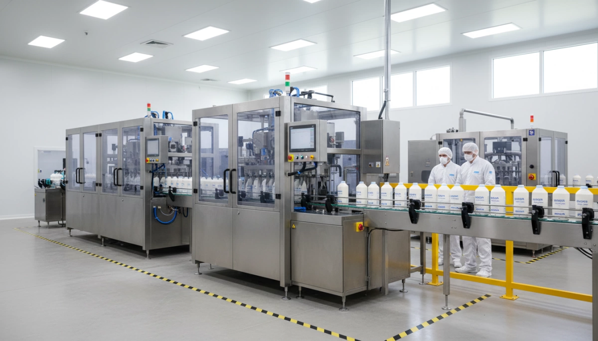 High Efficiency Milk Packaging Machine for Fast Liquid Filling
