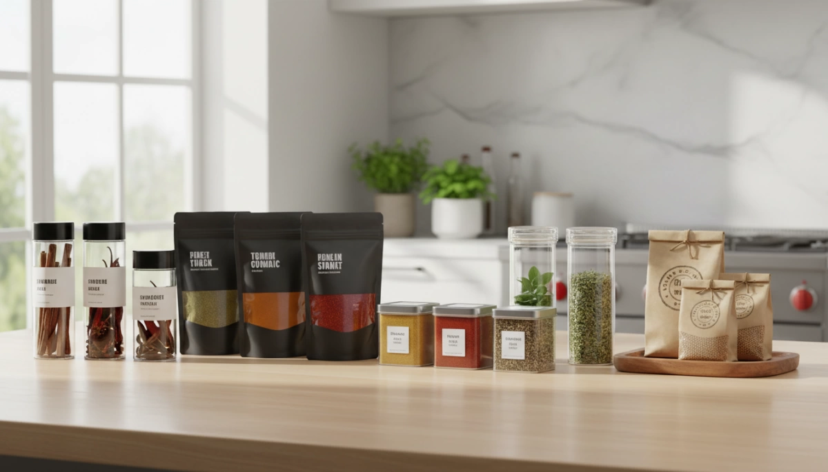 What Are the Different Packaging for Spices Guide to Formats and Machines