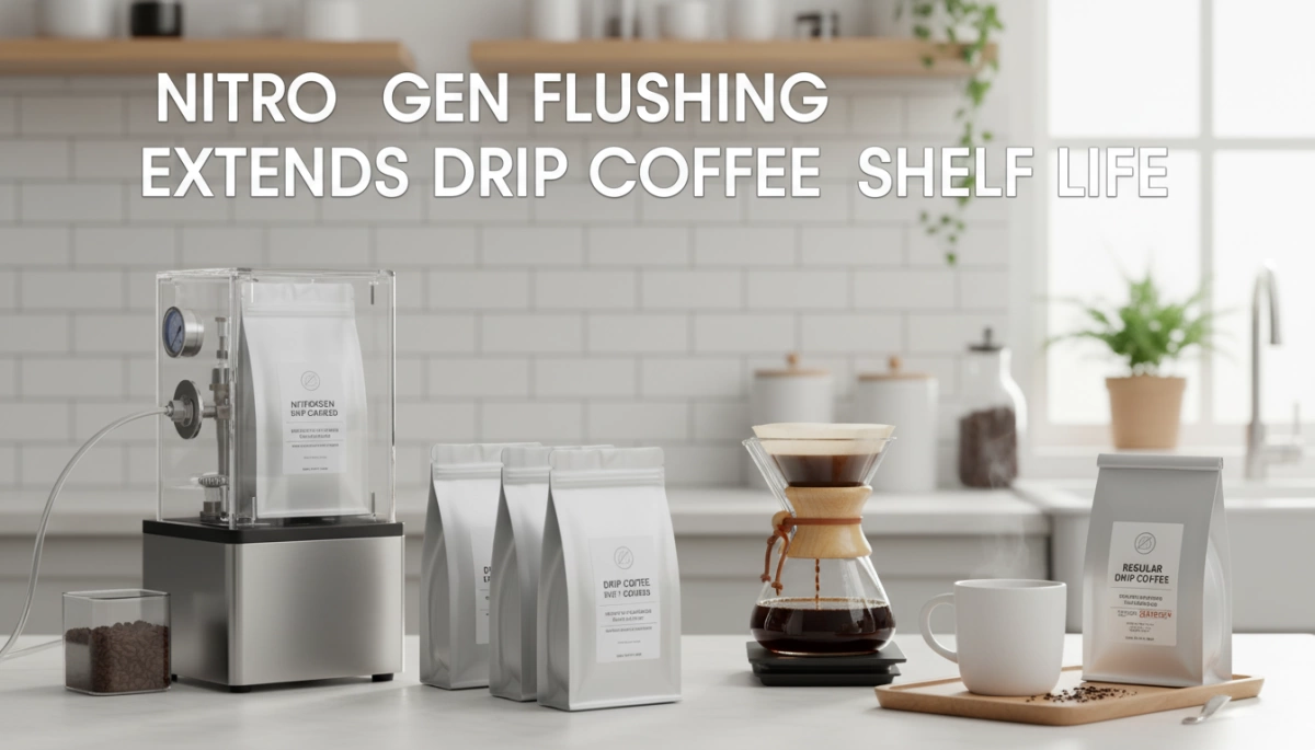 How Nitrogen Flushing Extends Shelf Life in Drip Coffee Bags